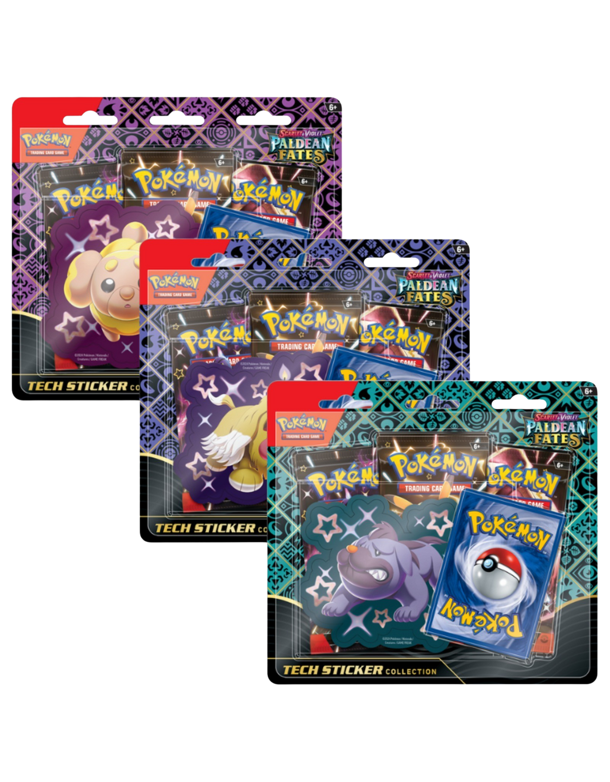 Paldean Fates - SV4.5 - Sticker Collection – RyuLand GmbH